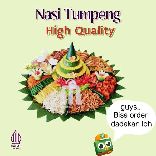 Jual Nasi Tumpeng Besar Nasi Kuning Porsi 20 - PORSI 20, AYAM - Kota ...