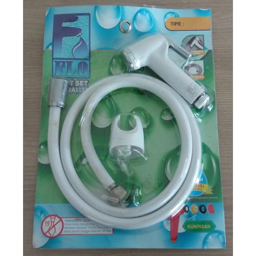 Jual Shower Bidet Full Set Flo Putih Selang Panjang - Kota Surabaya ...