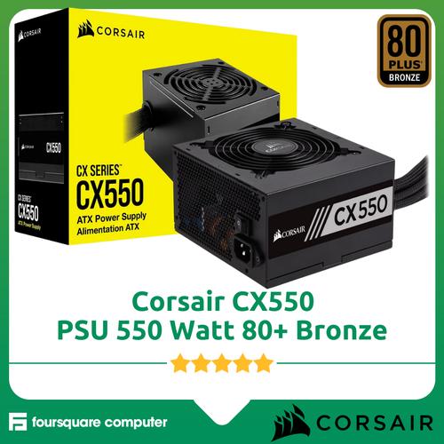 Jual PSU Corsair CX550 550 Watt 80 Plus Bronze | 550W Resmi - Kota ...