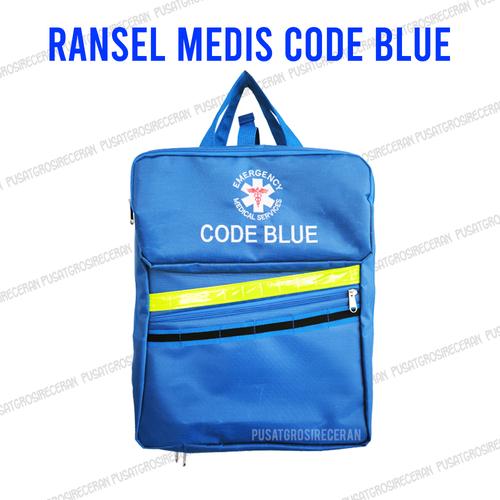 Jual CODE BLUE Tas Perlengkapan Medis First Aid Kit Bag Tas P3K SAR ...