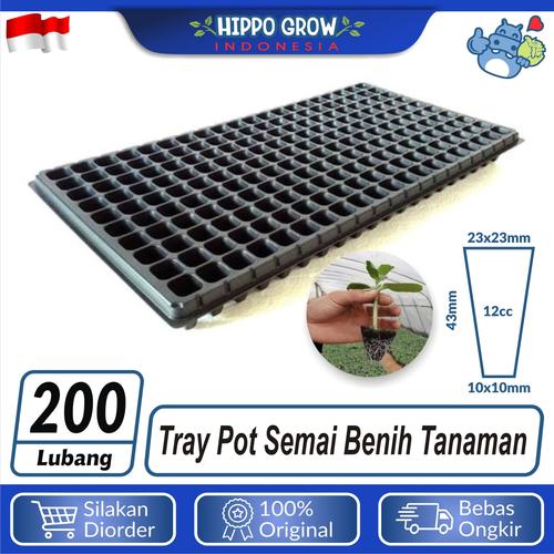 Jual Tray Semai Pot Bibit 200 Lubang – Pottray Seedling Traypot - Kota ...