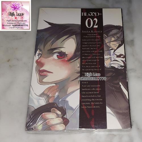 Jual Buku Komik BLOOD+ Vol 2 Comic English Book Impor Import Manga Seri English Bahasa Inggris ...