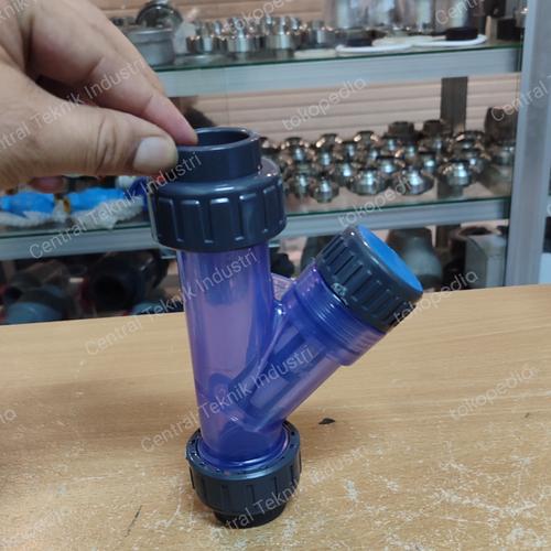Jual Y Strainer PVC Transparan Model Sock 1/2" inch - Jakarta Barat ...