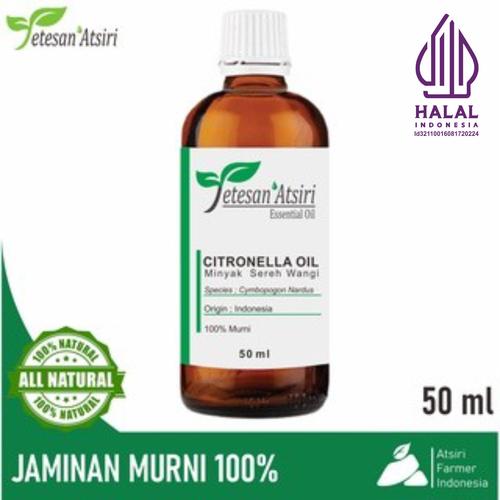 Promo 50ml minyak atsiri sereh wangi murni 100% citronella pure essentialoil - Kab. Bogor ...