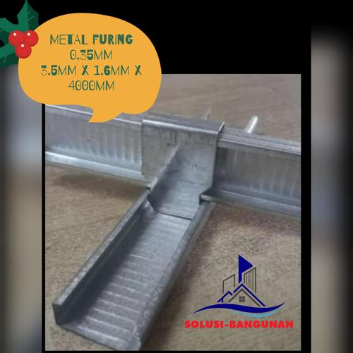 Jual RANGKA PLAFON CHANNEL FURING / FURING YOSHINO 35 / METAL FURING - Kab. Bekasi - Solusi ...