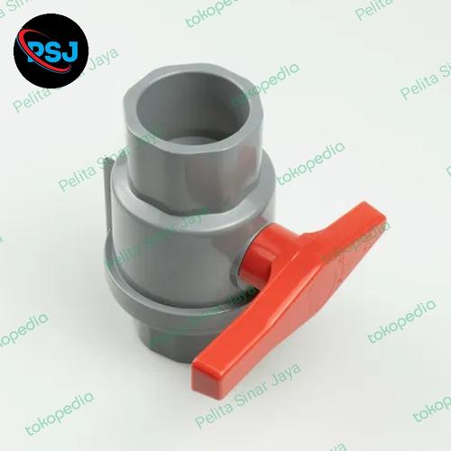 Jual Ball Valve PVC drat 6" inch / stop kran pvc drat dalam 6" inch ...