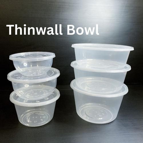 Jual Thinwall mangkok bulat 200ml 400ml 500ml 650ml 750ml 1000ml - 400 ...