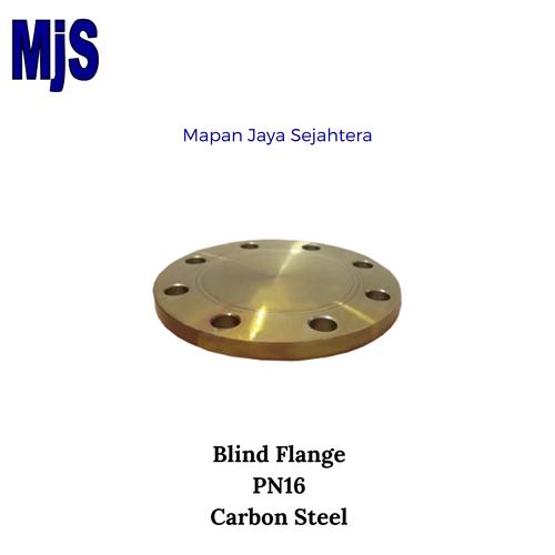 Jual Blind Flange Dia. 8" PN16 Carbon Steel / Flange Buta PN16 - MJS ...