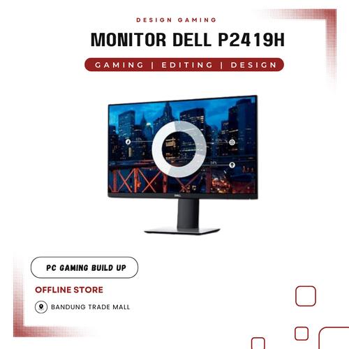 Jual Monitor Dell P2419H 24 Inch LED-Backlit, IPS HDMI VGA Second Like ...