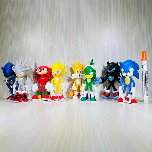 Jual action figure sonic and friends tinggi sektiar 5 inch artikulasi ...