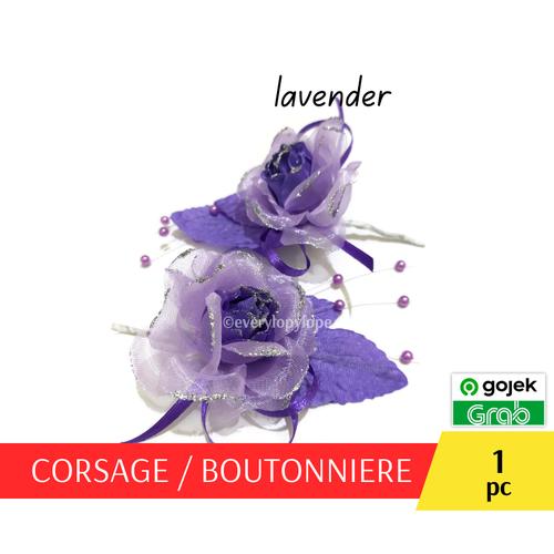 Jual Corsage Pin Jas Korsase Bros Bunga Dada Panitia Pernikahan Warna ...