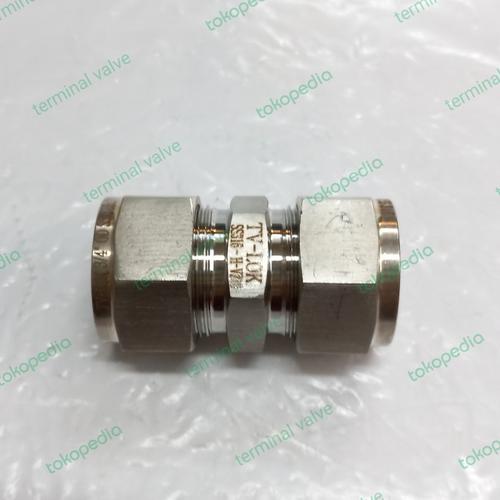 Jual union connector ss316 5/8"/union connector stainless 316 5/8/union ...