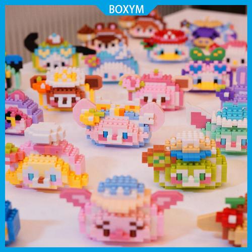 Jual DIY Mini Block Toys Cute Karakter Disney Nano Block Brick Toys ...