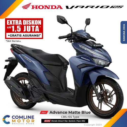 Promo COMLINE-Sepeda Motor Honda New Vario 125 CBS ISS - Matte Black ...