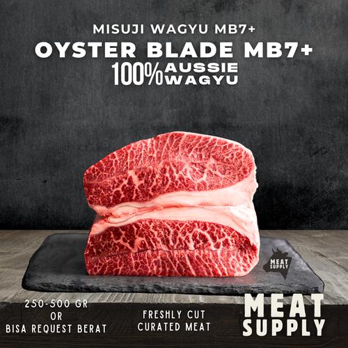Jual Oyster Blade Misuji Wagyu MB 7+ / Oyster Blade Wagyu Steak IMPORT ...