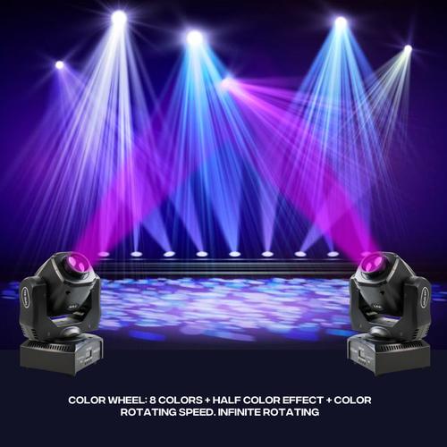 Promo Lampu Sorot Lighting Panggung LED Laser Spotlight 8 Color RGB ...