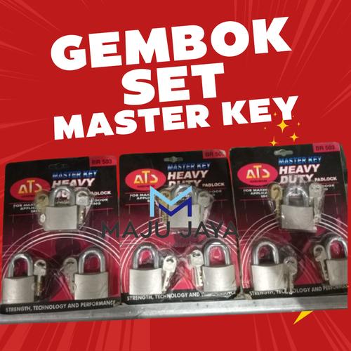 Jual gembok master key 50mm 3 pcs ats BR 503 - Kab. Tabanan - MAJA ...