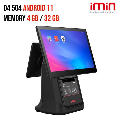 Promo iMin D4-504 4GB / 32GB - Mesin Kasir Android 11 POS Desktop ...