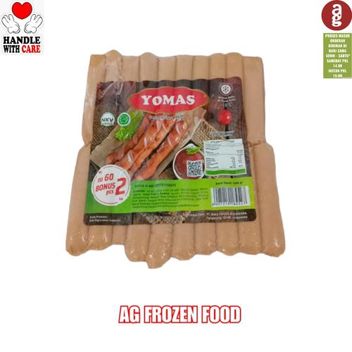 Jual Yomas Sosis Ayam 1 kg isi 60+2 Pcs - Jakarta Barat - AG FROZEN ...