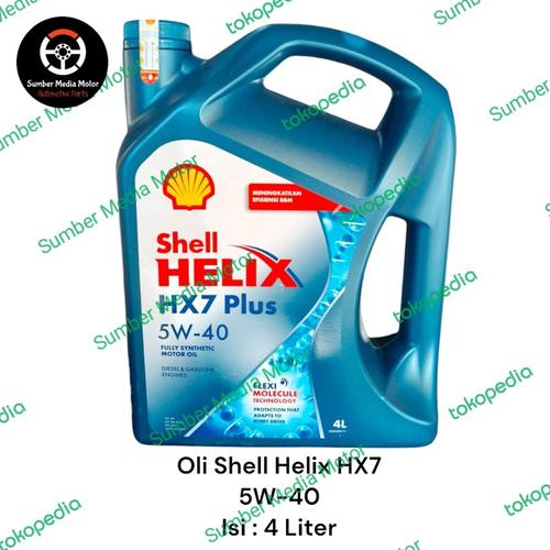 Jual Oli Shell Helix HX7 5W-40 Original - 4 Liter - Kota Tangerang ...