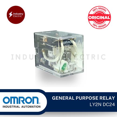 Jual RELAY LY2N DC24 OMRON - Kota Medan - Industry Electric | Tokopedia