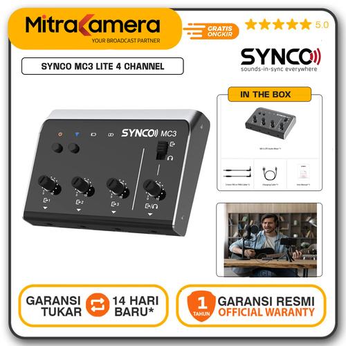 Promo Synco MC3 Lite 4 Channel Ultra Compact Mixer Audio Digital Cicil 0% 3x - Jakarta Selatan ...