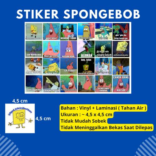Jual Stiker Meme Spongebob 24 Pcs - Kab. Tegal - Dprd.bikinibottom ...