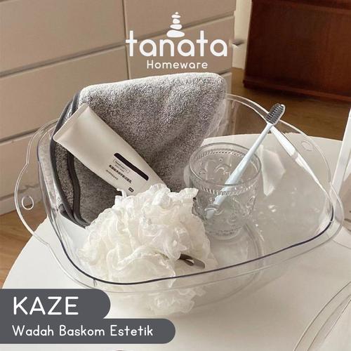 Promo TANATA - KAZE Ember Cuci Muka Transparan Baskom Perawatan Diri ...
