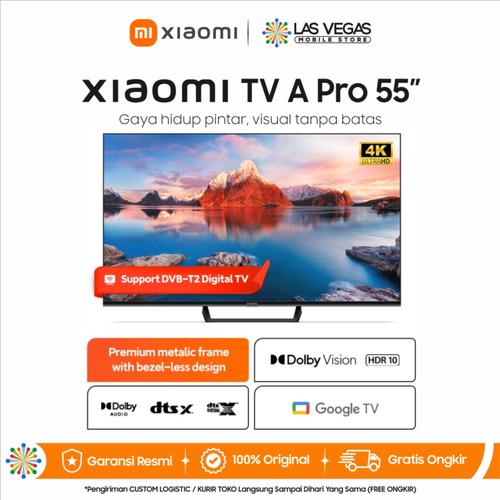 Promo Xiaomi Smart TV A Pro 55" UHD | 4K Ultra HD Dolby Audio™ DTS-X ...