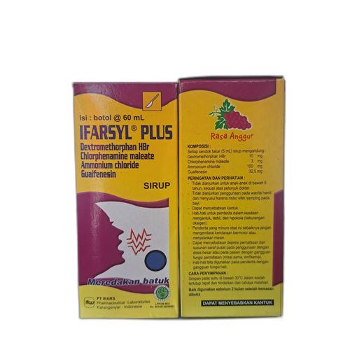 Jual Ifarsil Plus Rasa Anggur Meredakan Batuk Botol 60 Ml - Kab. Bogor ...