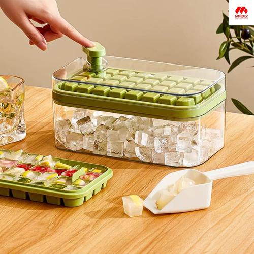 Jual Mercy Ice Cube Alat Cetakan Es Batu Food Grade Ditekan Kotak ...