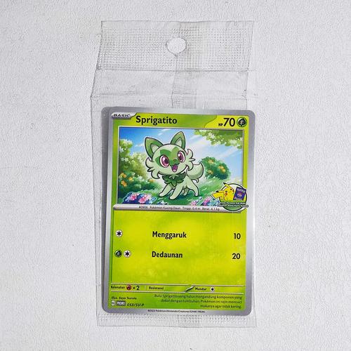 Jual Sprigatito 053/SV-P Kartu Promo Workshop Kelas Pokemon Indonesia ...