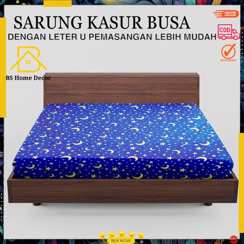Jual Sarung Kasur Busa Resleting Motif Karakter 180x200cm Tebal 20cm ...