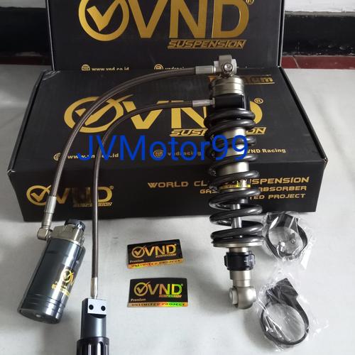 Jual Monoshock shock VND Ak 666 Pro 3click 2tabung Ninja R/SS 305mm ...