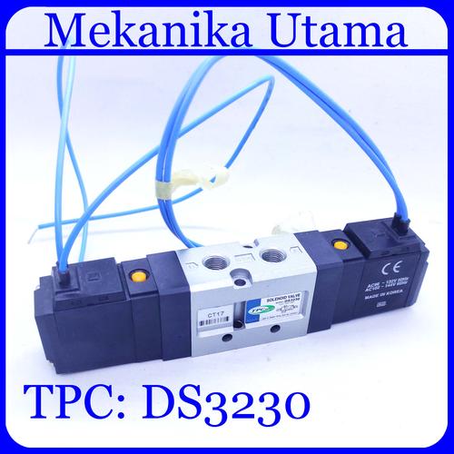 Jual TPC DS3230, 5/2 Way Solenoid Valve, Double Coil - 1/4" - Jakarta Barat - Mekanika Utama ...