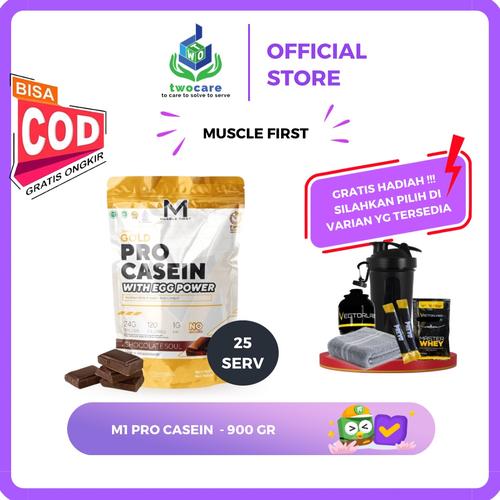 Jual Muscle First Pro Casein 2lbs 900gr Whey Protein Suplemen Fitness ...