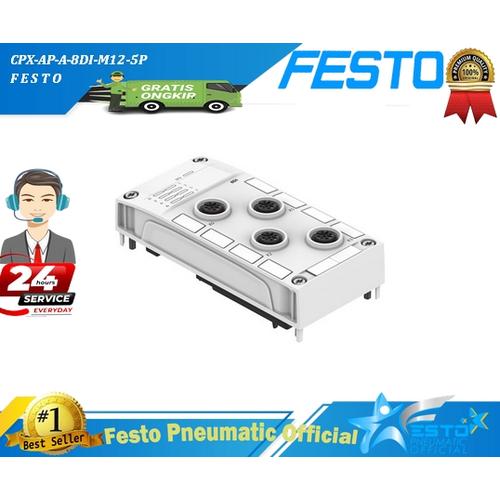 Jual FESTO PartNo: 8129109 CPX-AP-A-8DI-M12-5P digital input module ...