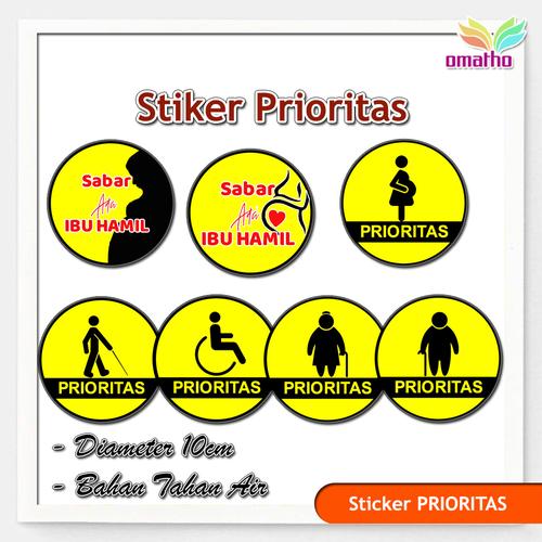 Jual Sticker Sticker Prioritas Mobil Motor TAHAN AIR - model 1 - Kab ...