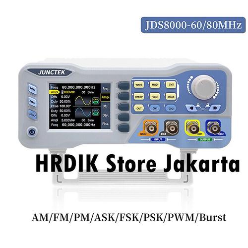 Jual Signal Generator 60 Mhz JDS8060 Junctek Function Arbitrary Dual ...