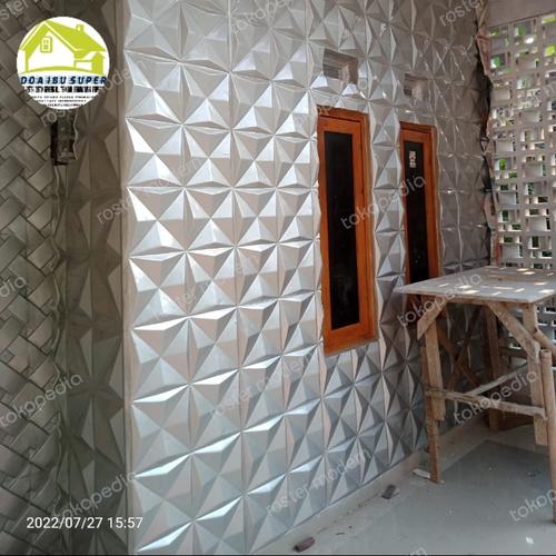 Promo panel 3 dimensi wall panel dinding hiasan dinding beton hiasan ...