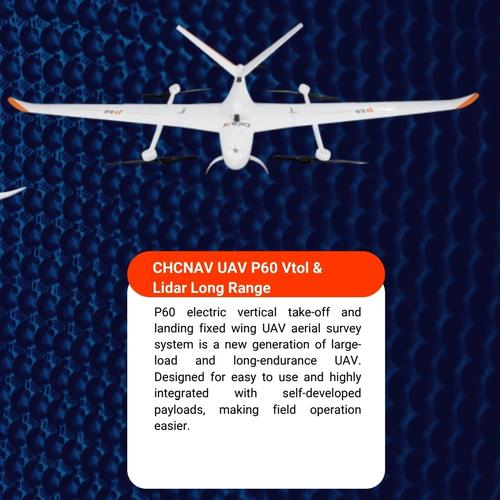 Jual CHCNAV P60 UAV P60 Vtol and Lidar Long Range USD $100.000 - Kota ...