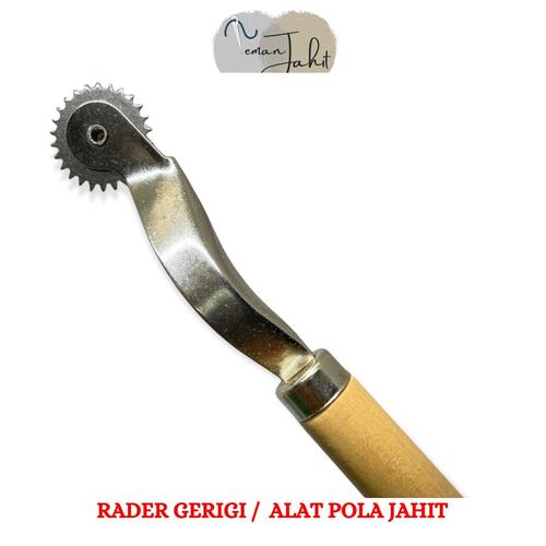 Jual RADER KAYU GERIGI / TRACING WHEEL / ALAT POLA JAHIT - Jakarta ...
