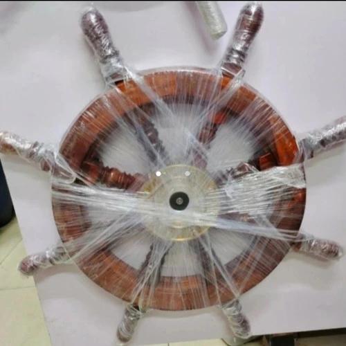 Jual Setir Kapal kayu 90CM + RING bahan Kayu Jati - Setir kapal kayu ...