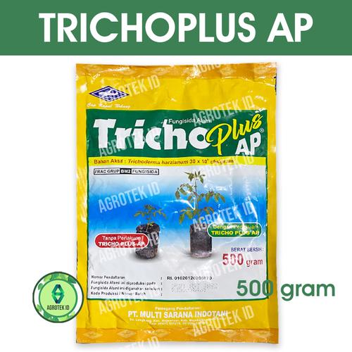 Jual TRICHOPLUS AP 500 gram Fungisida Alami Trichoderma Obat Layu ...