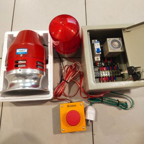 Jual motor Sirine Peresmian Gedung Kantor/Pabrik/Fire Alarm With Lamp ...