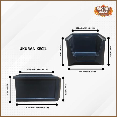 Jual MONO RAKO - Rak Komponen / Kotak Plastik Susun / Box Organizer ...