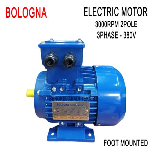 Jual ELECTRIC MOTOR BOLOGNA 1.5KW 2HP 2POLE B3 FRAME 90S-2 - Jakarta ...