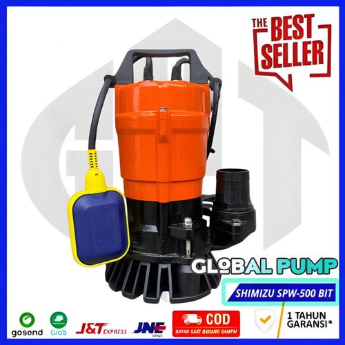 Jual Pompa celup air kotor otomatis SHIMIZU SPW 500 BIT 2inch 500Watt ...