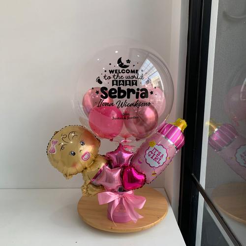 Jual [READY 1 HARI] BALON BOX FOIL BABY GIRL. NEWBORN BABY - Jakarta ...
