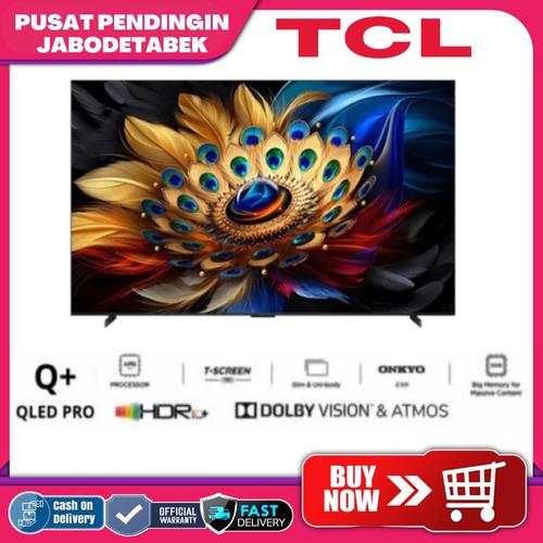 Jual TCL 85C655 QLED PRO 4K UHD Smart Google TV w/ ONKYO 2.1CH 85 Inch ...